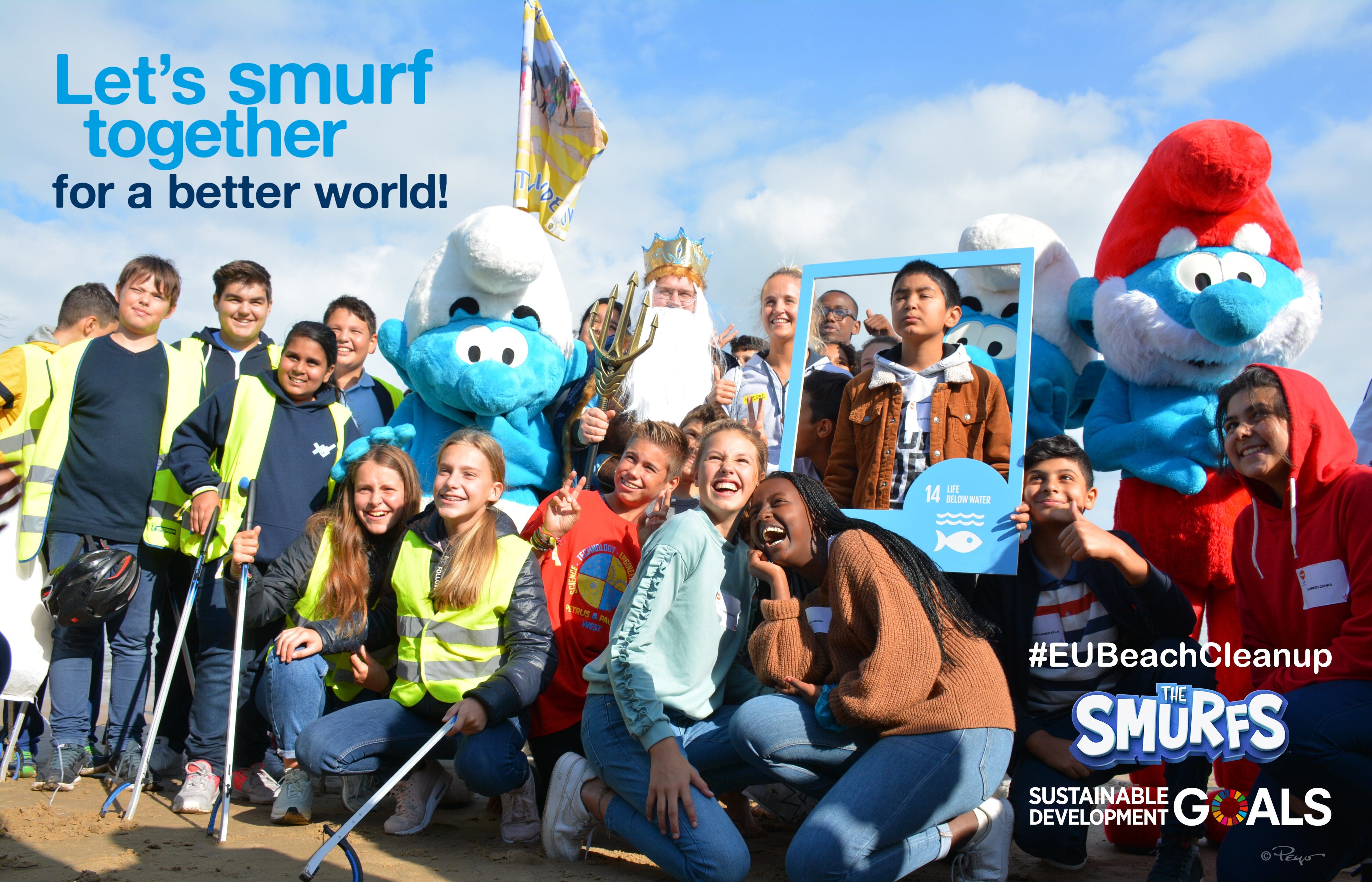SDG 14: Life Below Water - The Smurfs | Products of Change